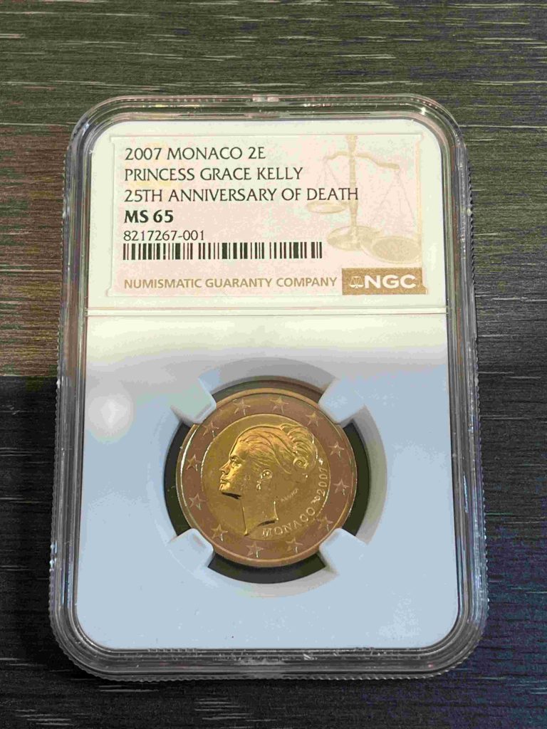2 Euro Monaco 2007 - 25th Anniversary of the Death of Princess Grace of ...