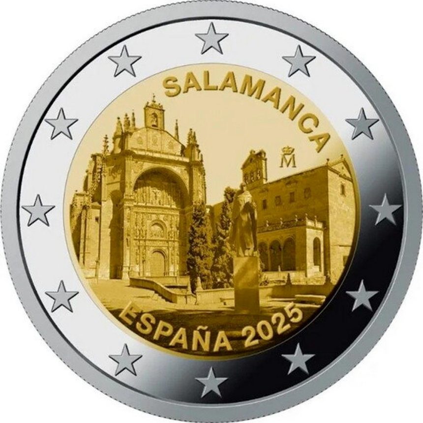 2 euros Francia 2025 - Museo del Louvre UNC - Coin24