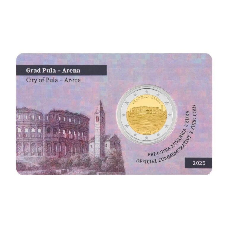 2 euro Croatia 2025 – City of Pula – Arena BU - Coin24
